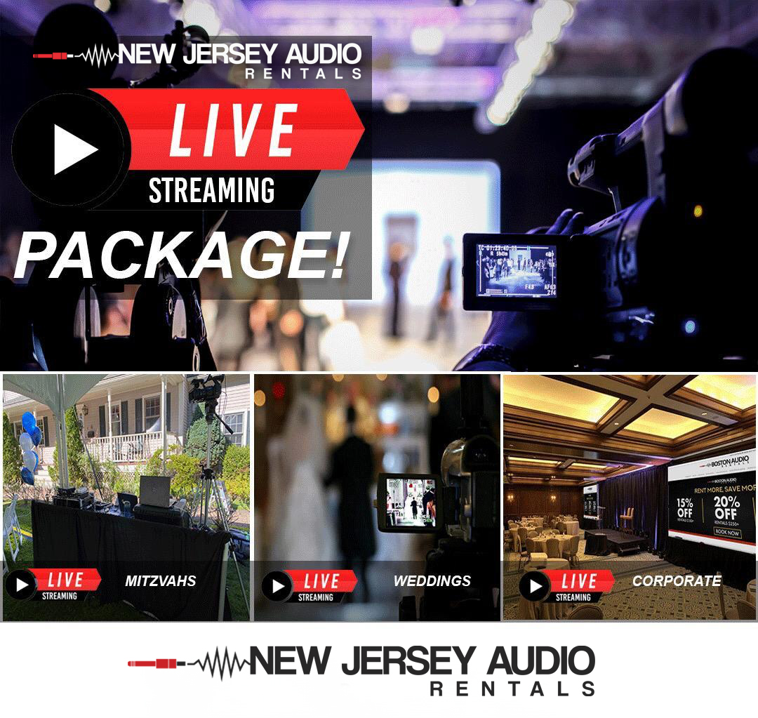 Live Streaming Package/Multi Camera Broadcasting Rentals in Boston Area